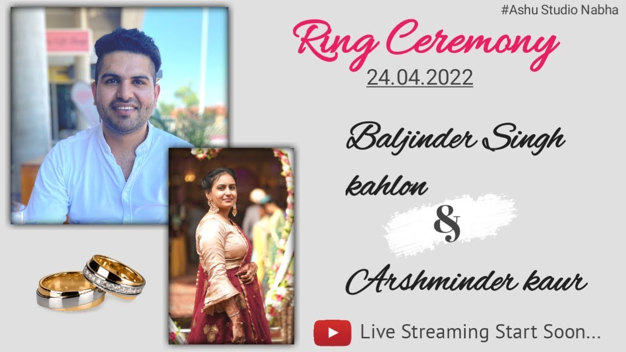 Baljinder Singh Kahlon With Arshminder Kaur ( Ashu Madaan Photography ...