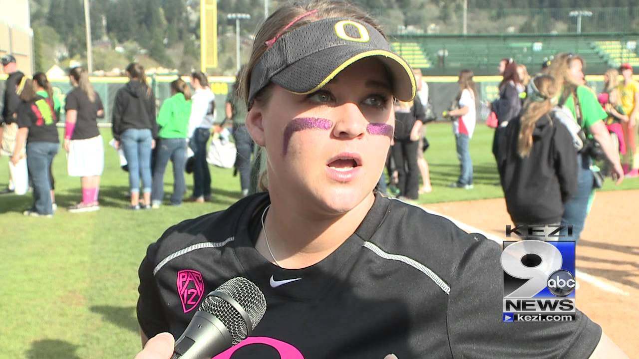 Hailey Decker on Janie Takeda injury, 10-2 loss to UW (3/28/15) - YouTube