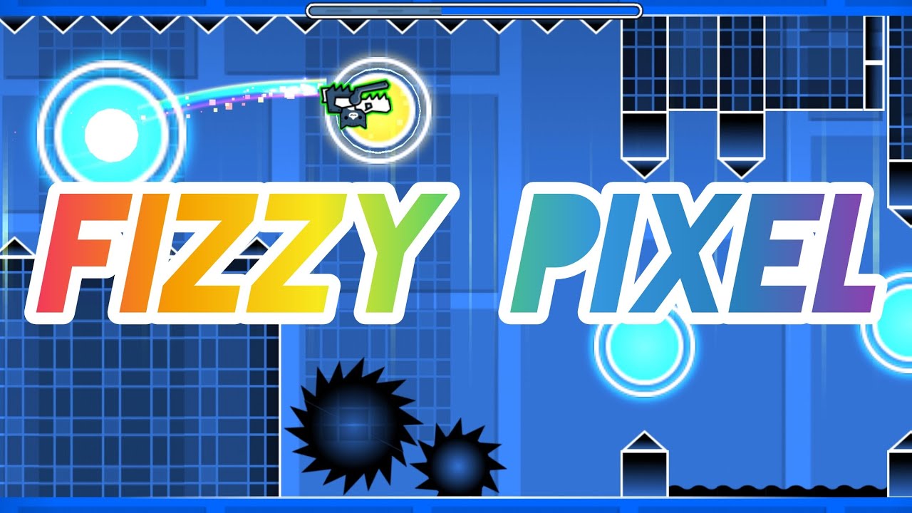 fizzy pixel🟥🟦 by ‎@DeathCure [all coins ️] (geometry dash) - YouTube