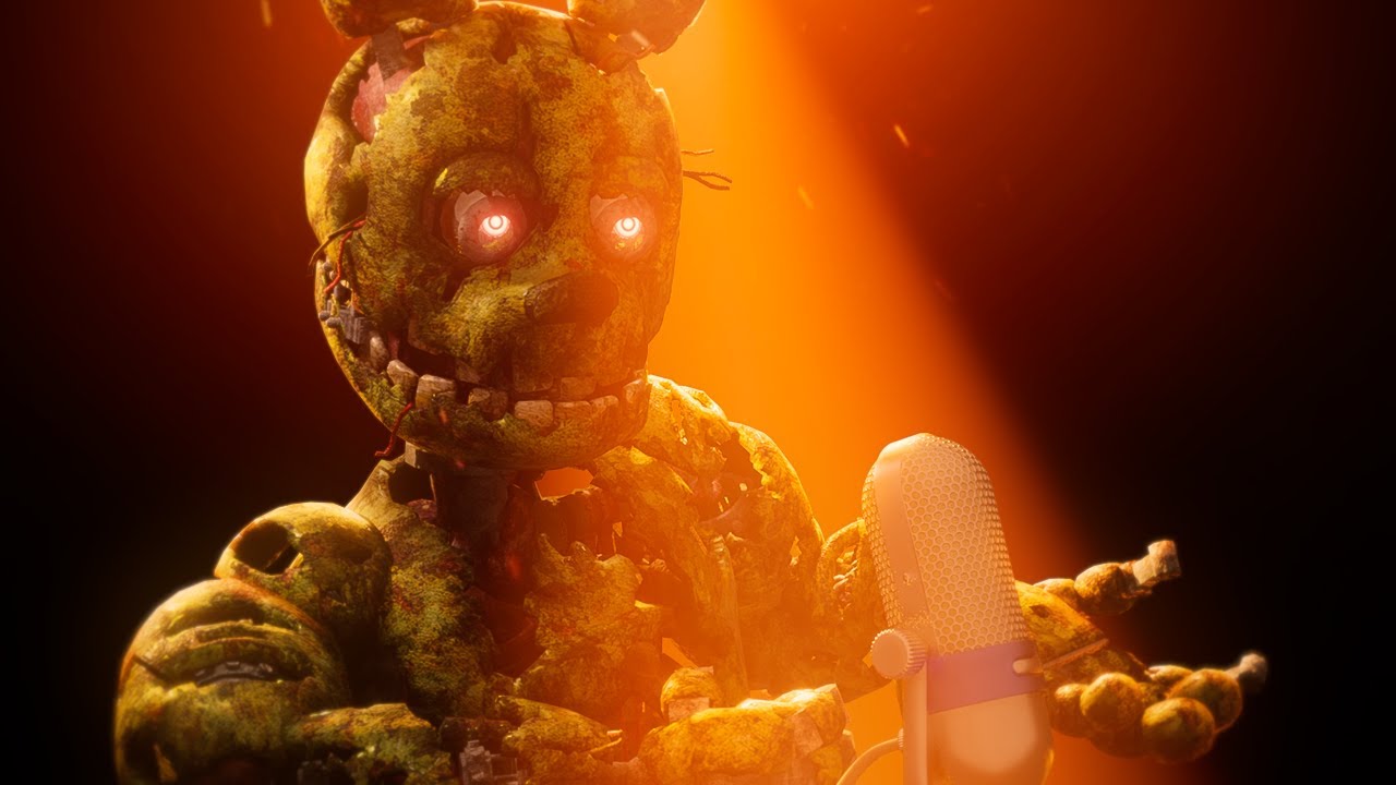 Entrevista com Animatronics! FNaF Interview! Springtrap, Ennard e ...