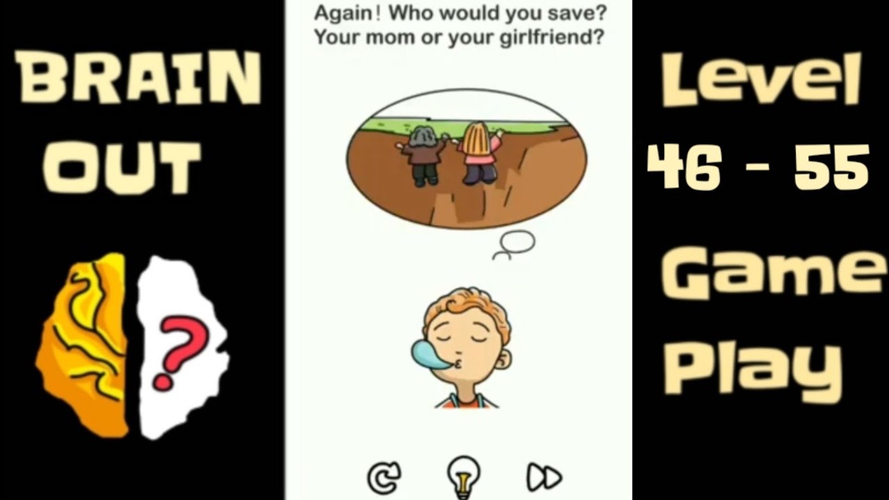 Brain out || Level 46 - 55 Solutions || Tech Gamer 👍👍 - YouTube
