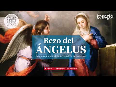 🔴ÁNGELUS. Rezo del Ángelus, oración de mediodía - YouTube