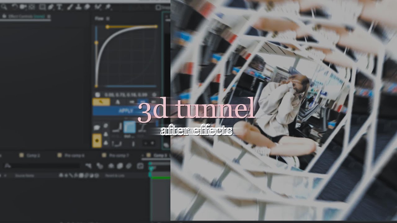 3d tunnel | after effects tutorial - YouTube