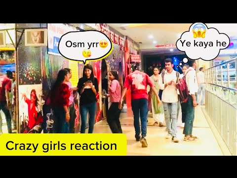 Crazy Girls Reaction😍😱// flips public reaction video// cute girls ...