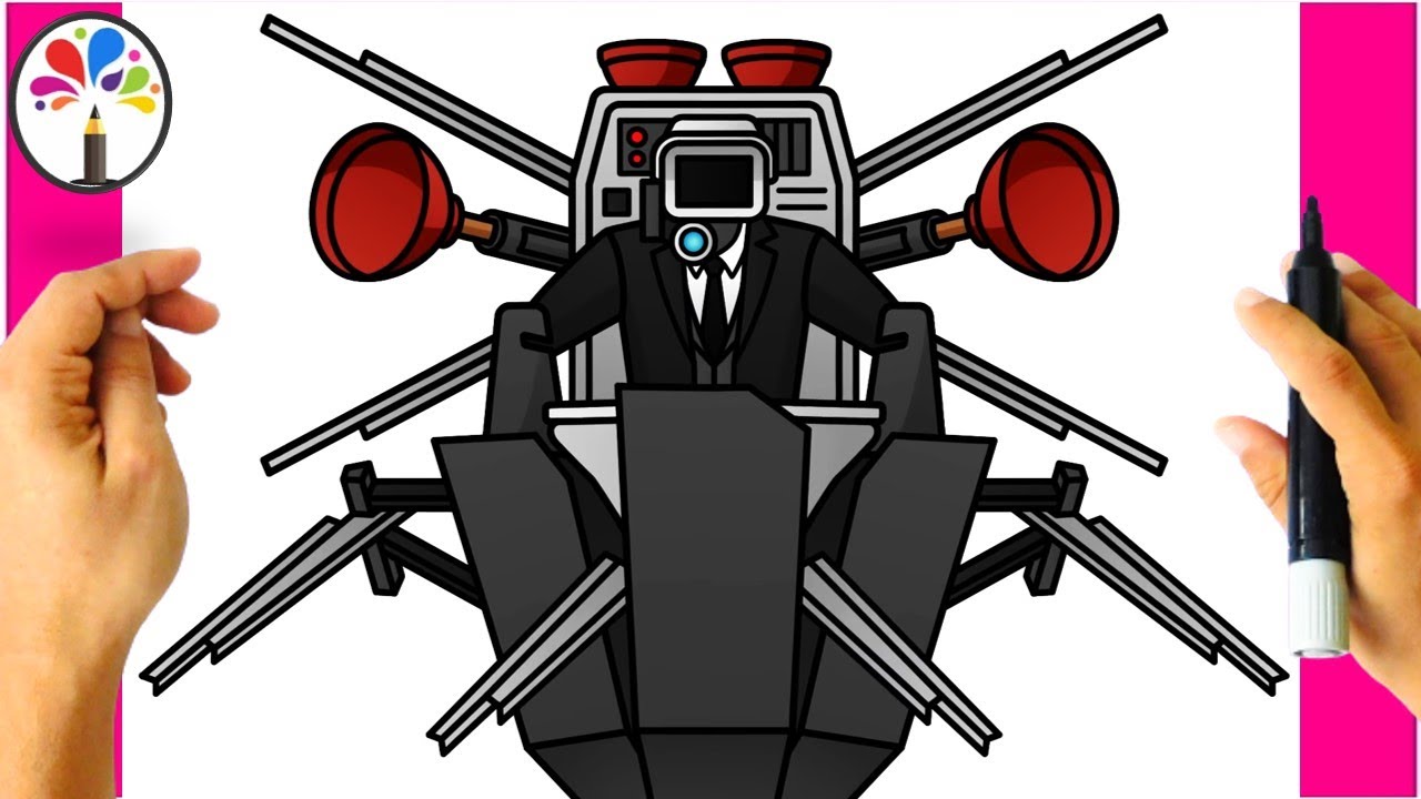 "Drawing Upgraded Plunger Cameraman from Skibidi Toilet | Step-by-Step Tutorial!" - YouTube