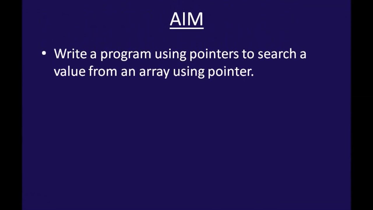 C Programming Unit : 4-3 - YouTube