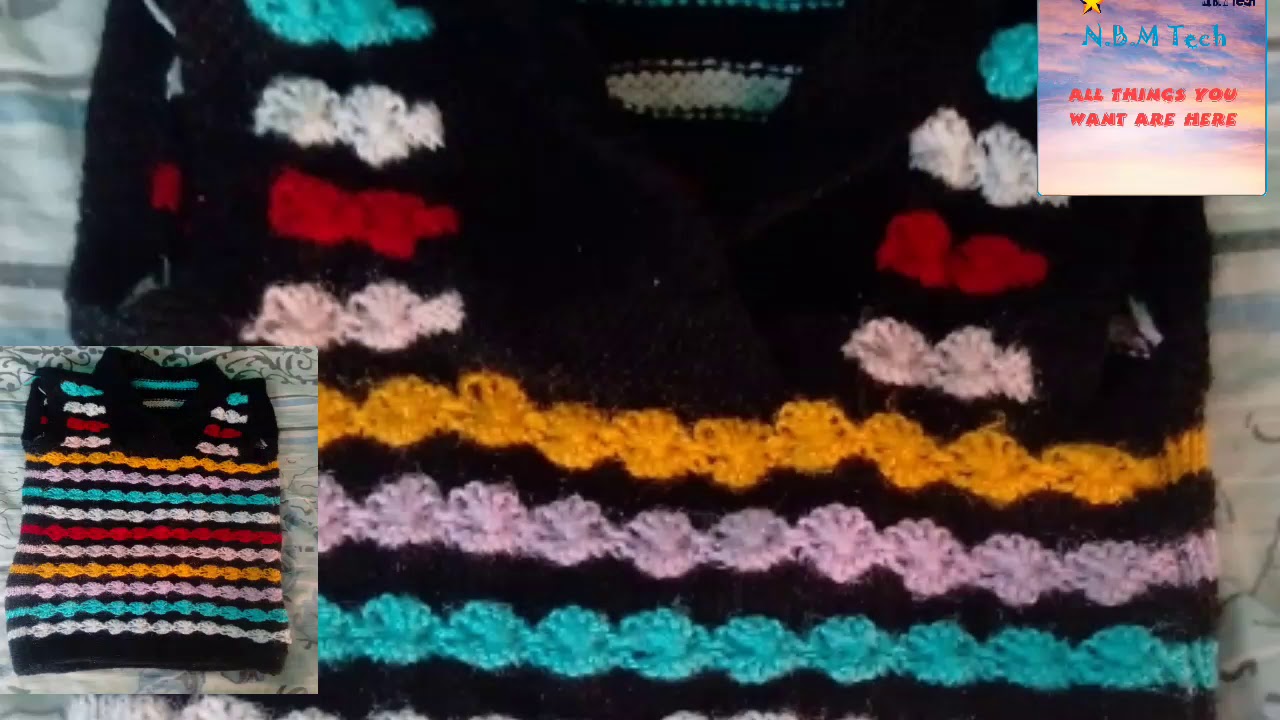 Beautiful multicolour switer design. - YouTube