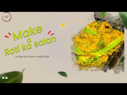 Make a roti ka salan | cook with me😉 - YouTube