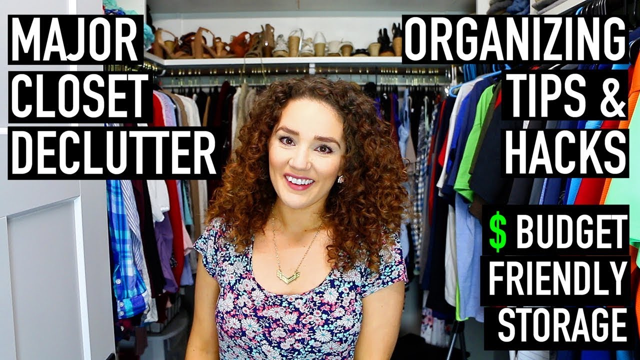 Closet Organization & Major Declutter - YouTube