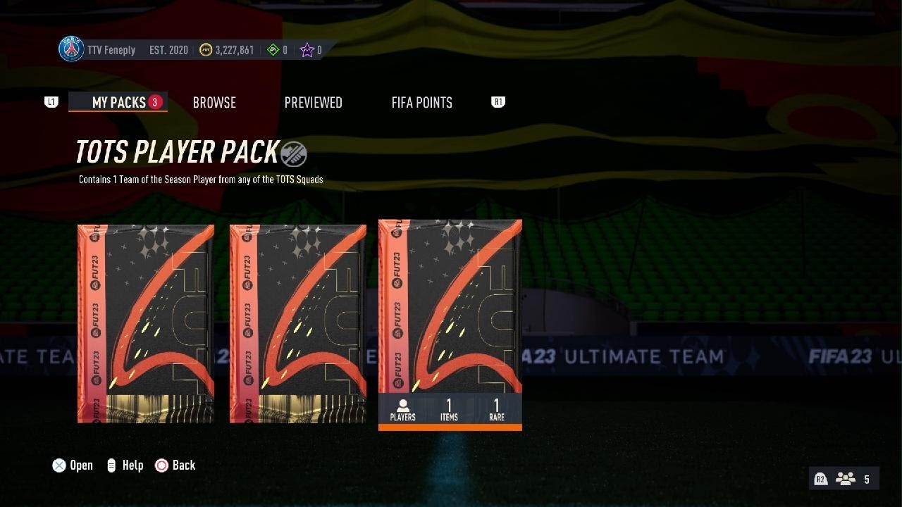 TOTS PLAYER PACK AND 85X3 #FIFA23 - YouTube