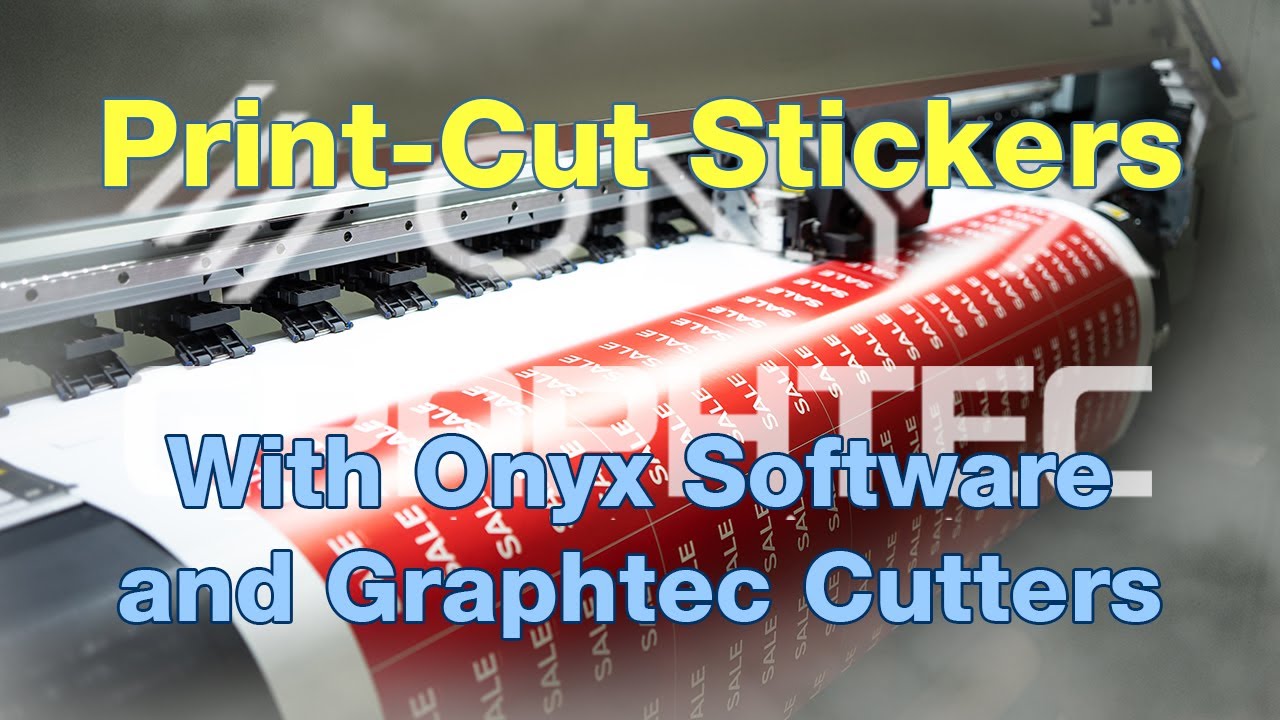 Learn to Easily Print Cut and Peel Stickers - YouTube