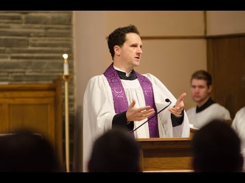 Chapel Sermon, Feb 21st 2018 - The Rev. Dr. Christopher Beeley - YouTube