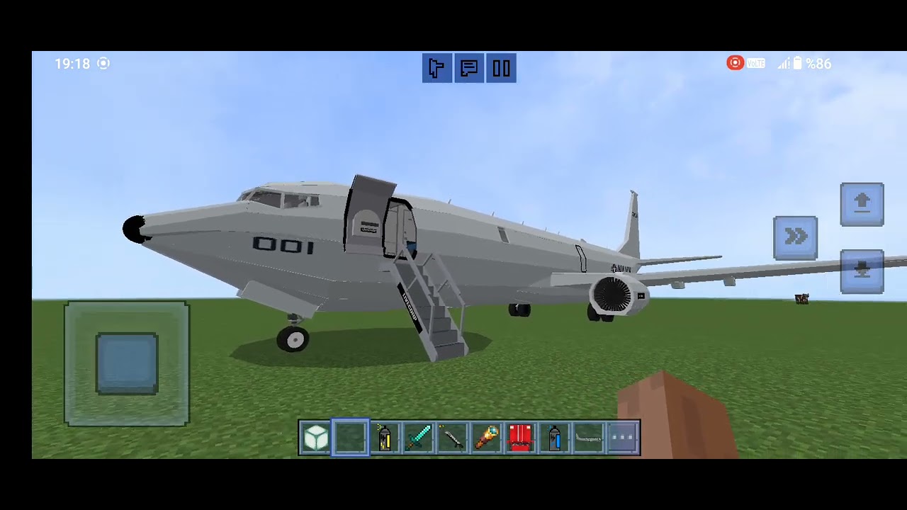 Minecraft Boeing 737 modu(Minecraft Boeing 737 mod) - YouTube