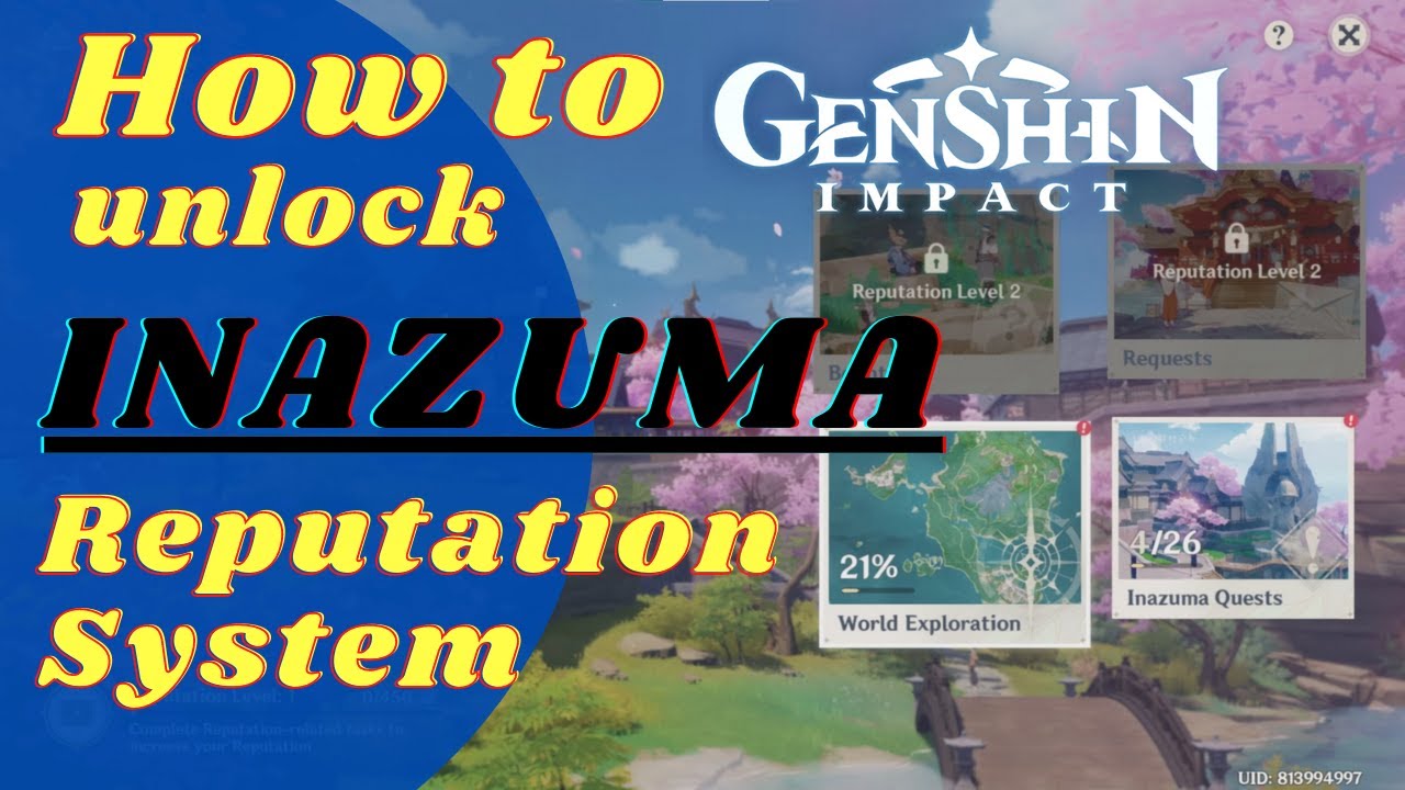 INAZUMA REPUTATION SYSTEM | GENSHIN IMPACT - YouTube