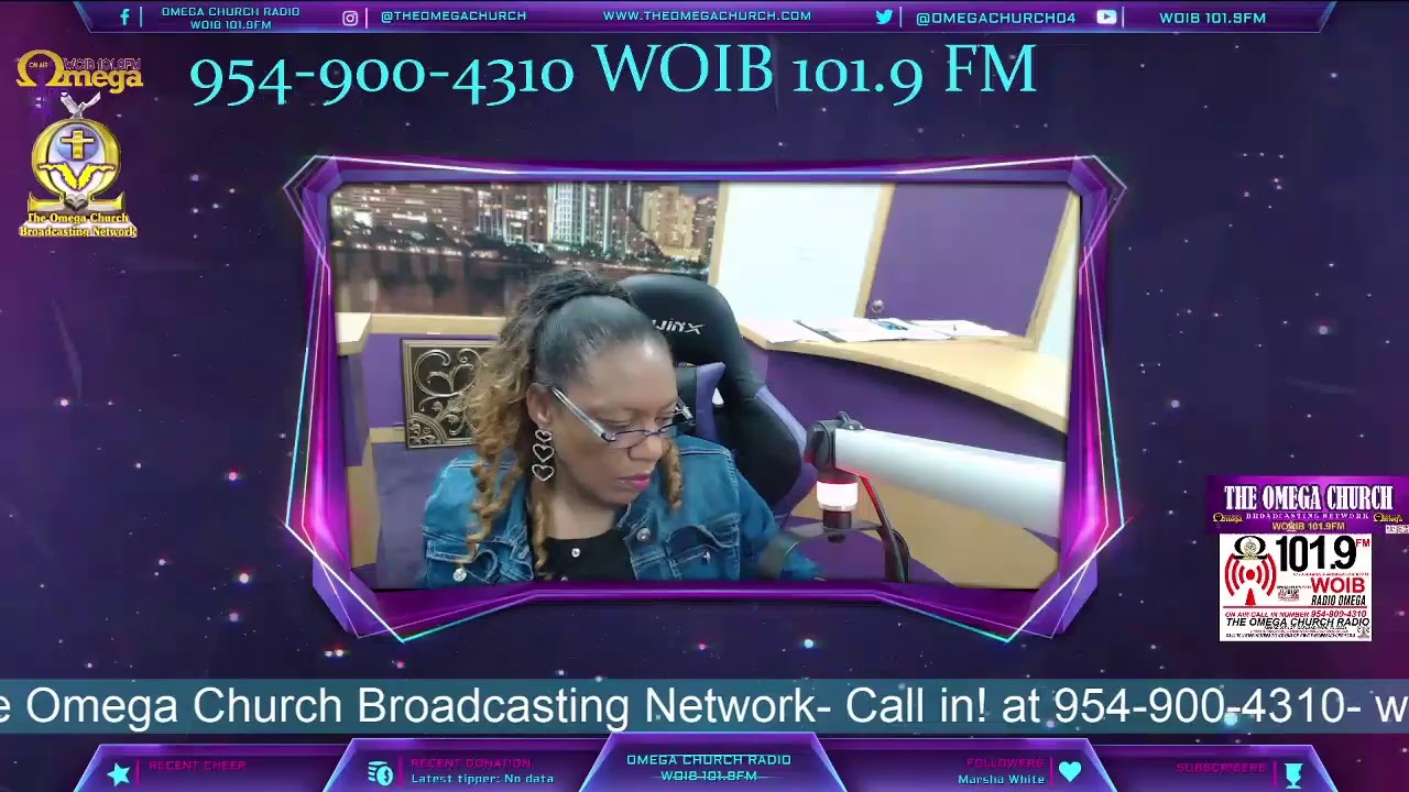 Omega Radio final telethon for 2020 with Host Sharon Wiles-Wed do not ...