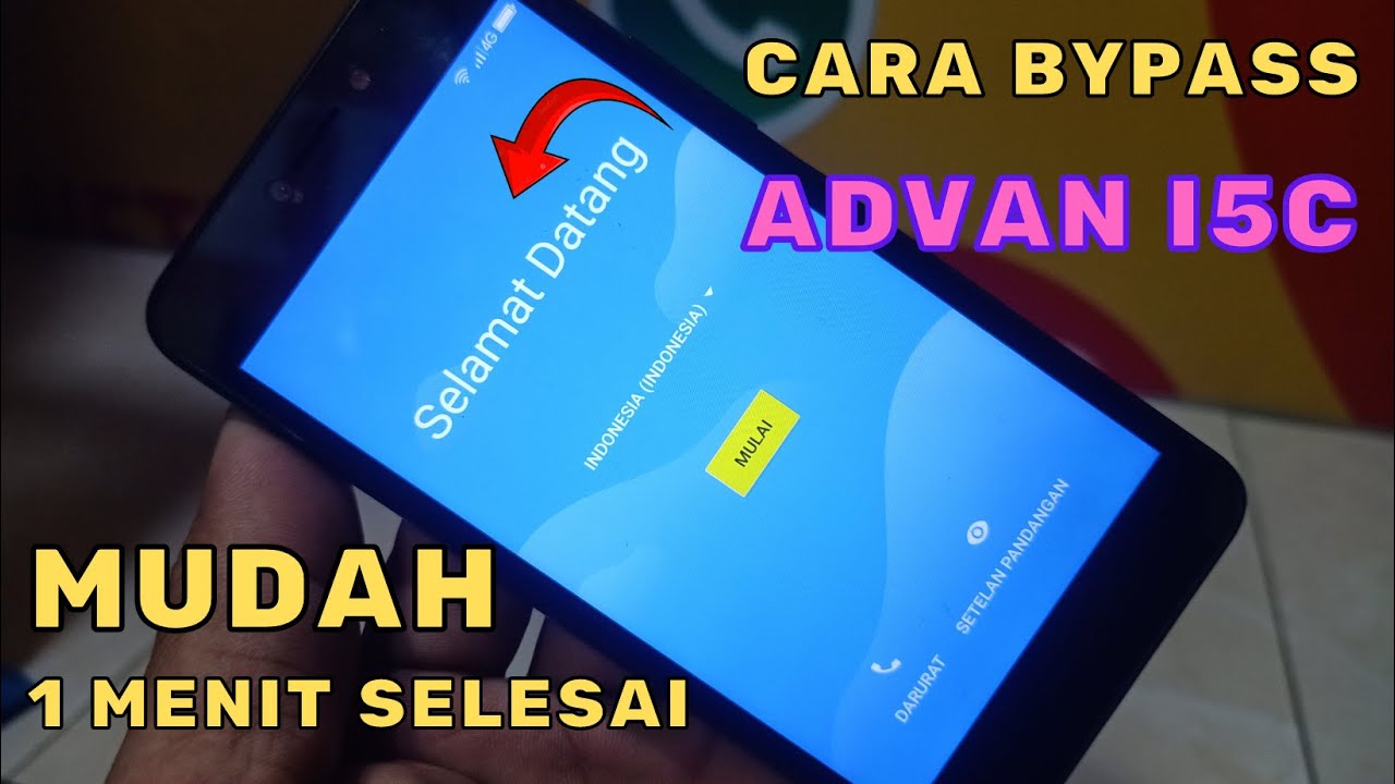 Bypas Advan i5c Plus Akun Google Sangat Cepat dan Mudah - YouTube