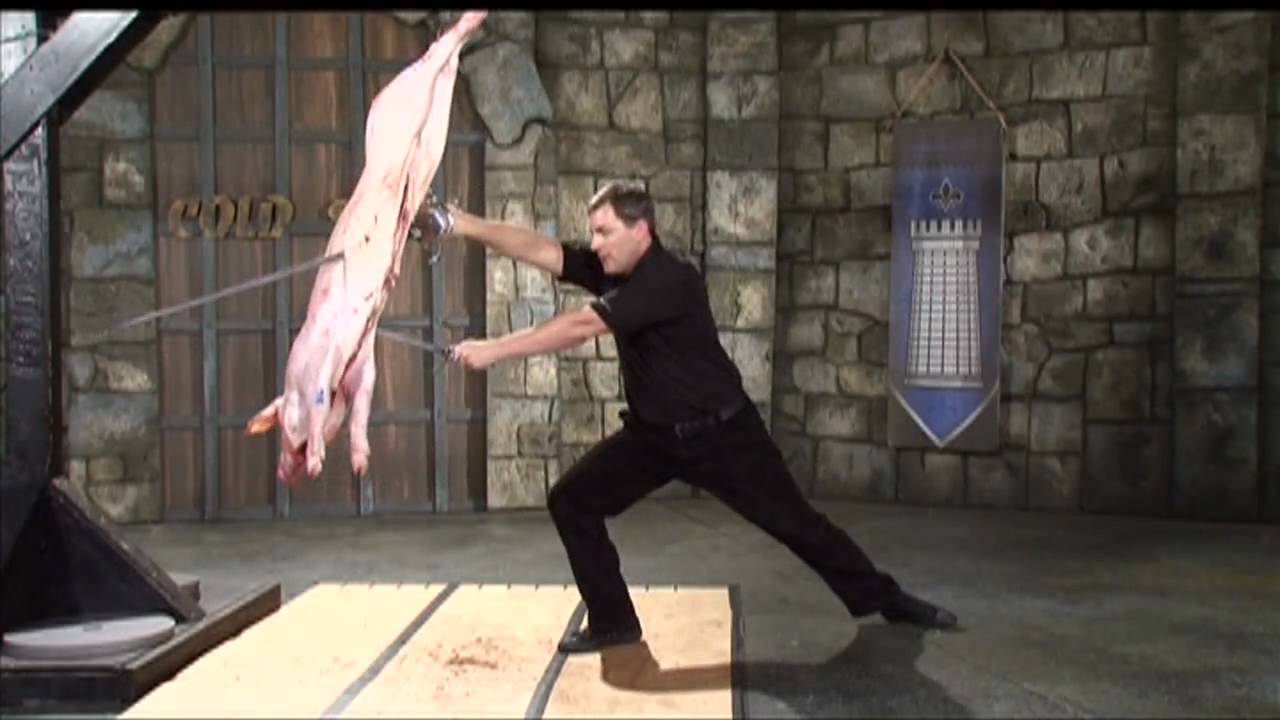 Ribbed Shell Swept Hilt Rapier & Dagger : Cold Steel Swords - YouTube