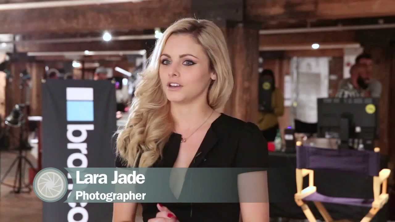 Lara Jade at broncolor Shoot New York 2013 - YouTube
