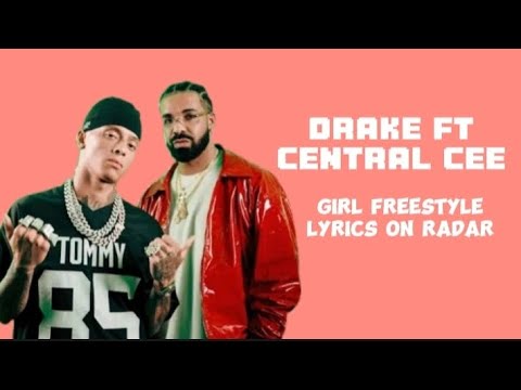 Drake & Central Cee "On The Radar" Freestyle Lyrics #drake #centralcee ...