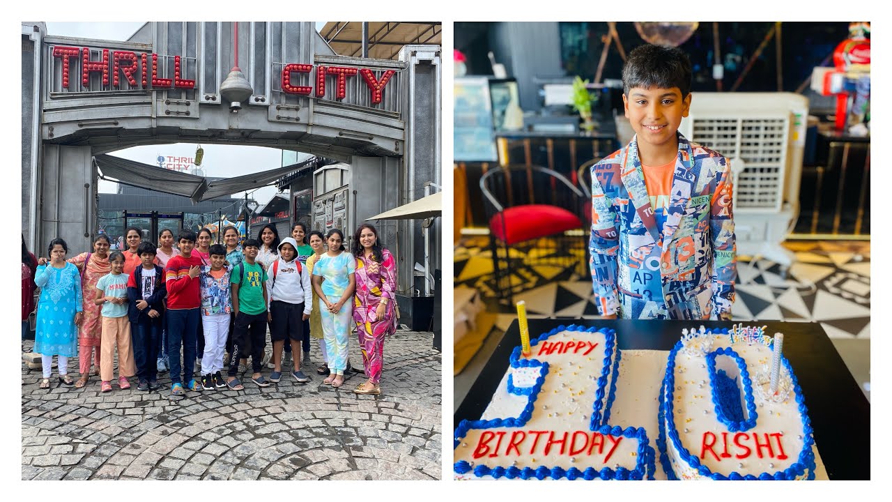 Thrill city Necklace Road | Celebrating Rishi 10 th Birthday in Thrill ...