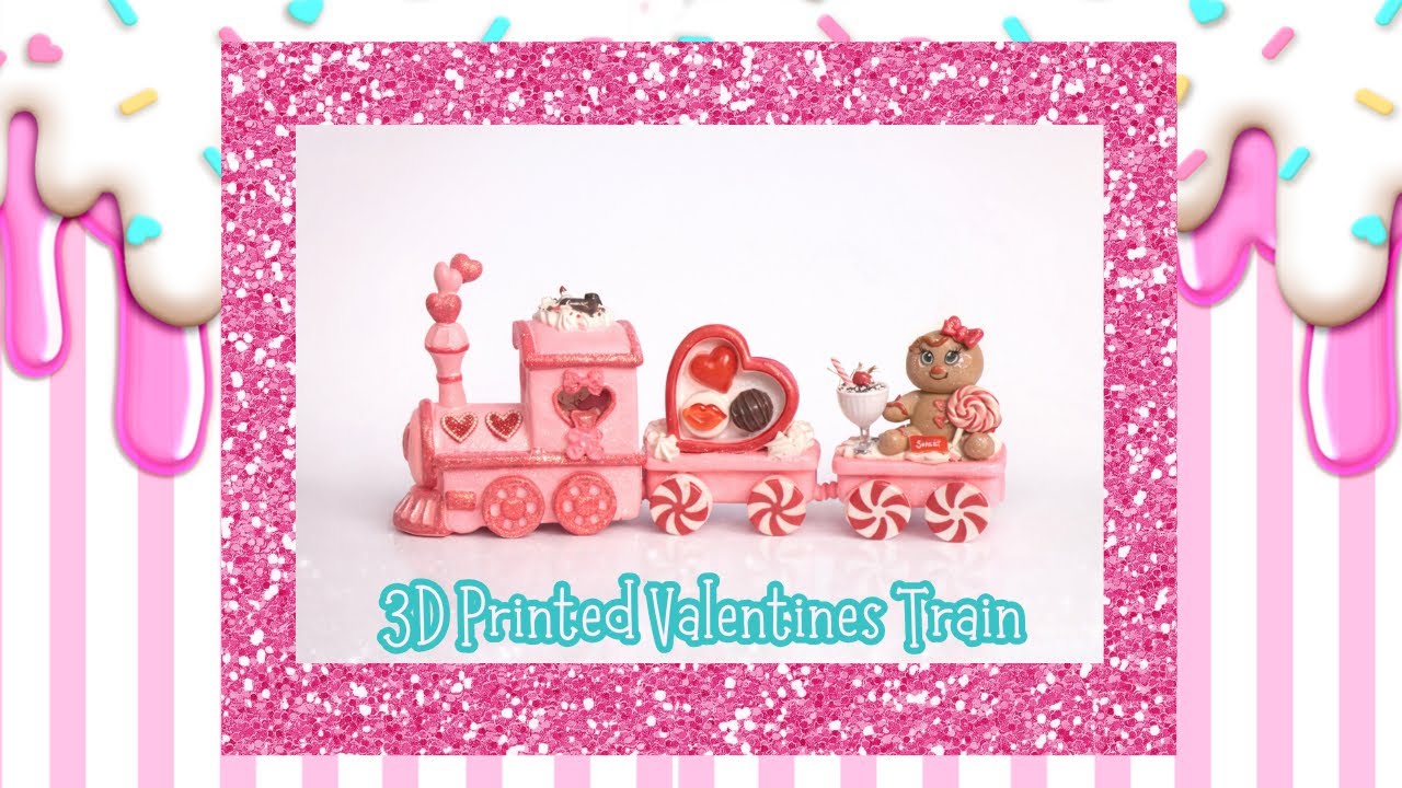 3D Printed Valentine’s Day Train DIY - YouTube