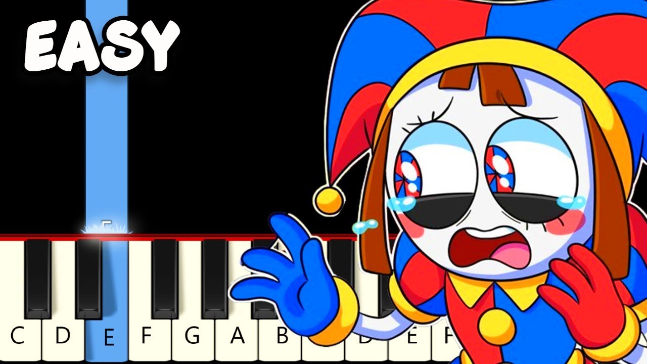 Pomni Is Very Sad Tadc Ending Theme Fast And Slow Easy Piano