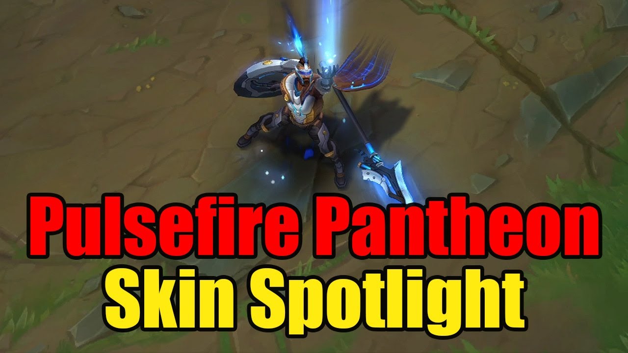 Pulsefire Pantheon Skin Spotlight (PBE) | League of Legends [4K] - YouTube