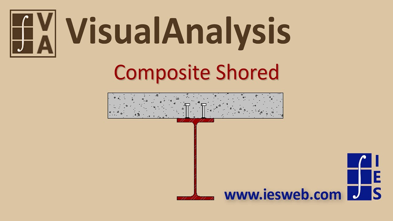 Composite Beam Design - Shored Construction - YouTube