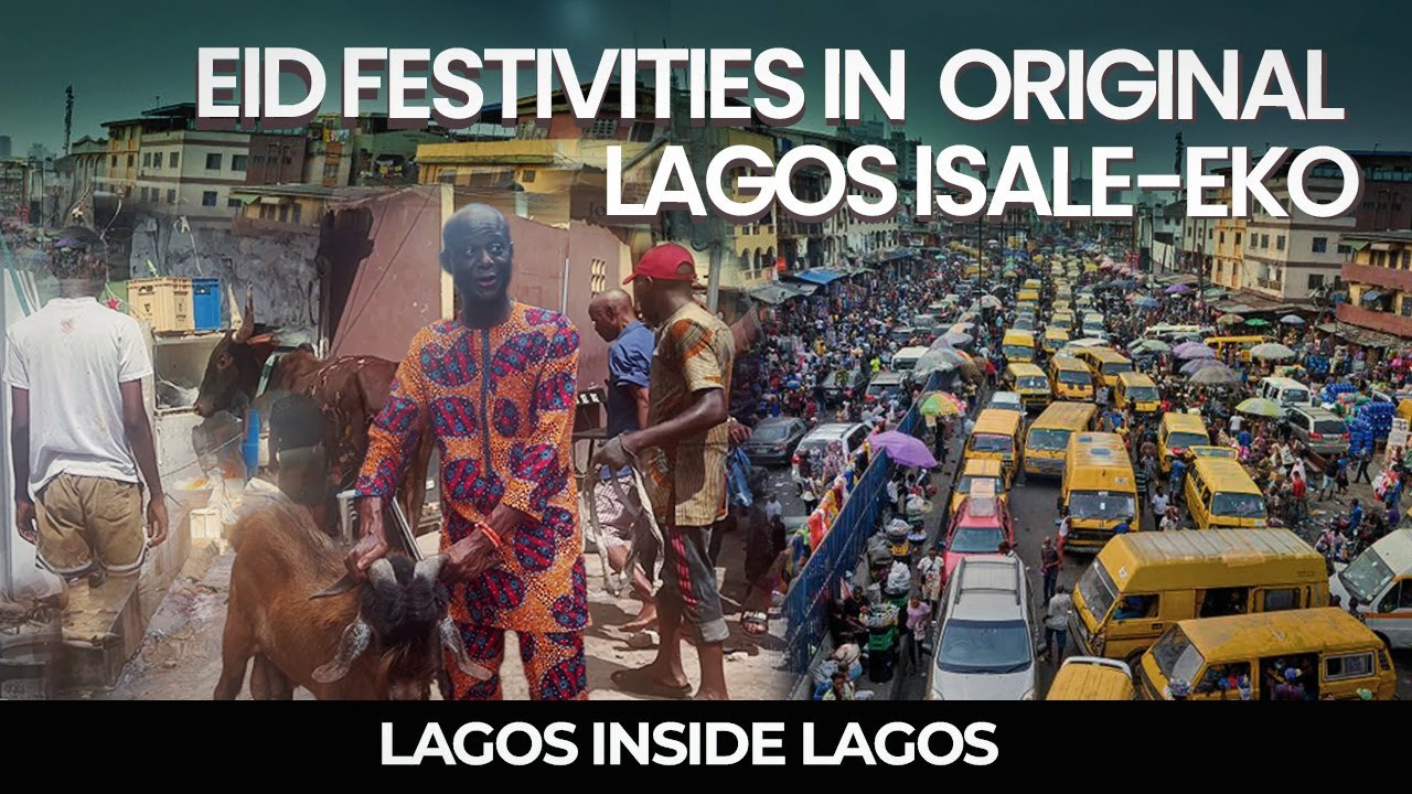 The Muslim Eid festival celebration in Isale Eko, which is part of the ...