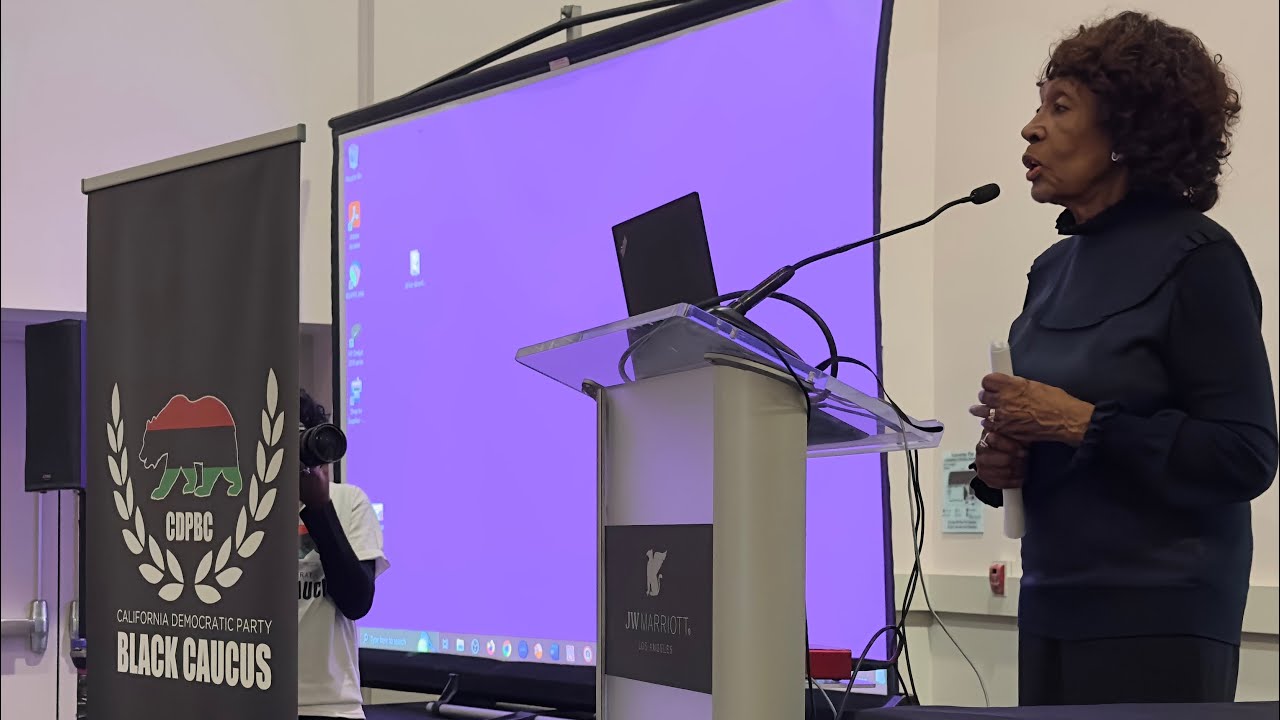 CA DEMs: U.S. Representative Maxine Waters Endorses U.S. Rep Barbara ...