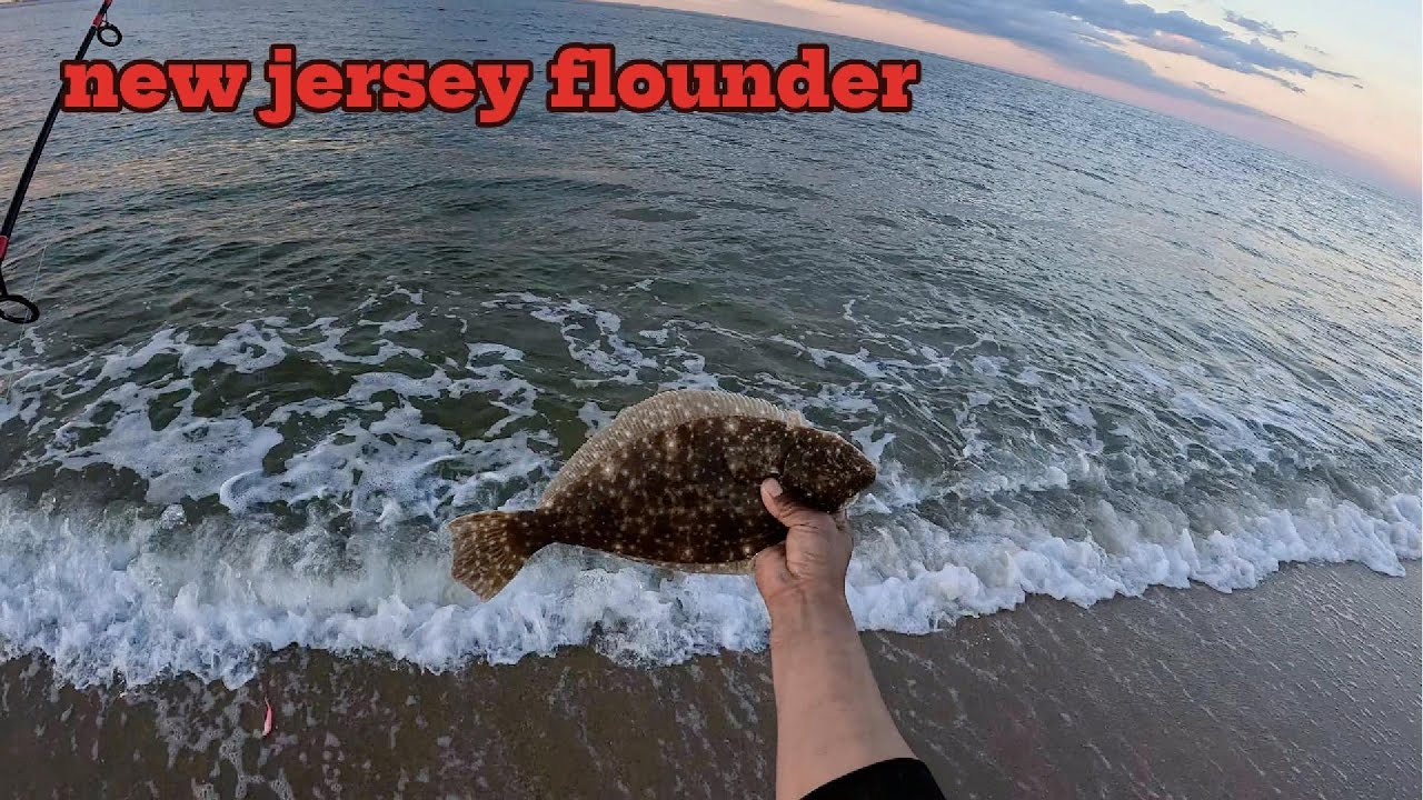 como pescar flounder en new jersey - YouTube