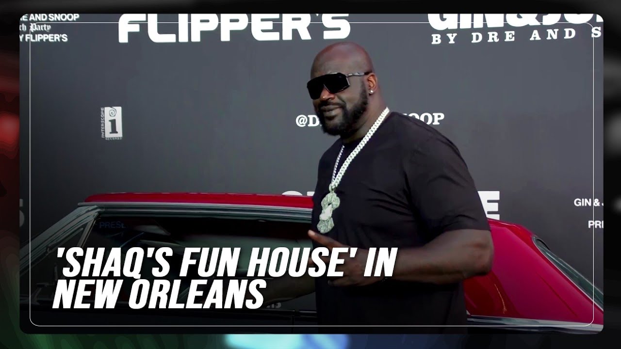 Shaq promises massive Super Bowl party at his 'Shaq's Fun House' | ABS ...