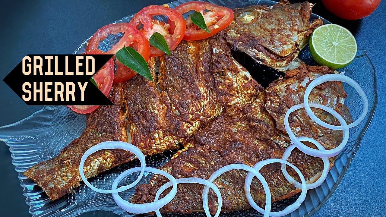 GRILLED SHERRY FISH FRY// How to prepare grilled fish - YouTube