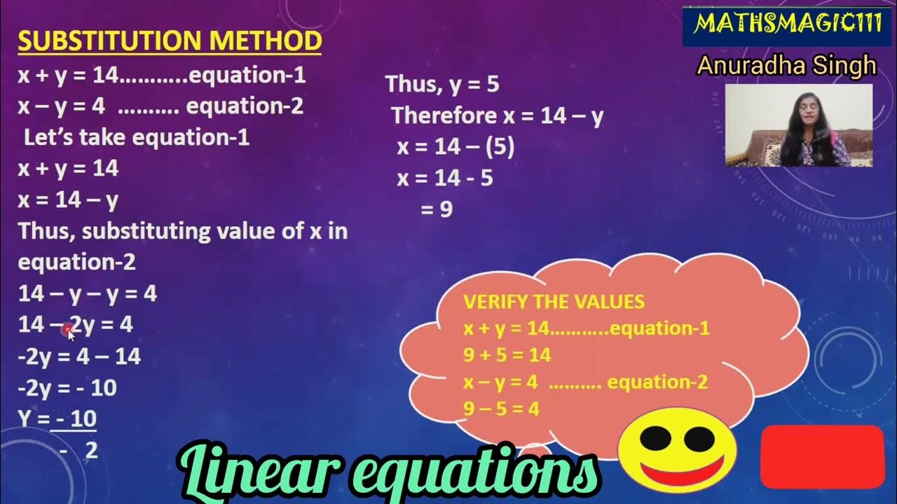 find-value-of-x-and-y-from-x-y-14-x-y-4-by-sustitution-method