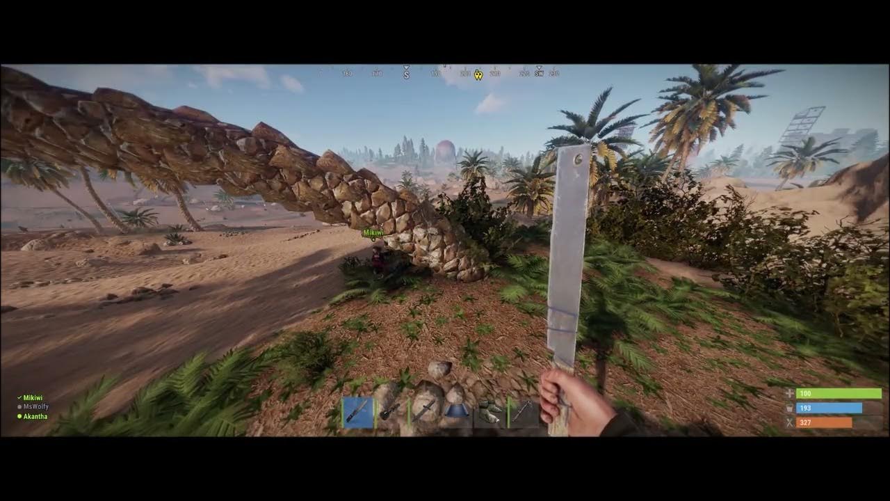 RUST: Tree Physics - YouTube