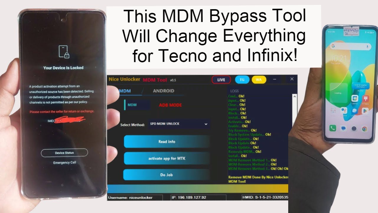 This MDM Bypass Tool Will Change Everything for Tecno and Infinix!. # ...