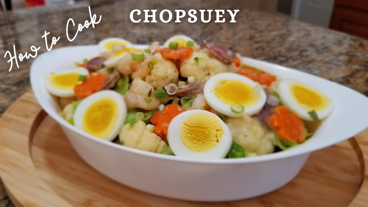 Cooking Miscellaneous Leftovers - "tsap seui" or "Chopsuey" | Kusina ni ...