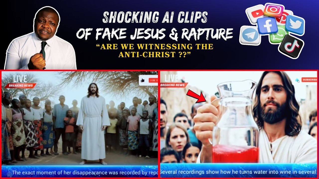 The Rise of Fake Jesus & False Jesus ||Rapture Revelations||AI Jesus ...