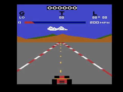 Pole Position (Atari 2600) - YouTube