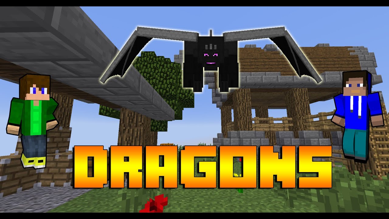 Minecraft [Mineplex] Mini-Game : DRAGONS ! - Útočí na nás drak ! :D ...