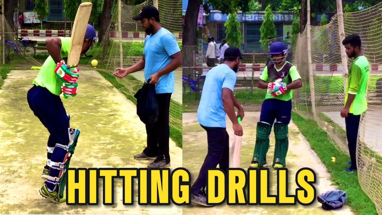 How to improve batting skills in cricket | Hitting drills | DISHU SHAH ...