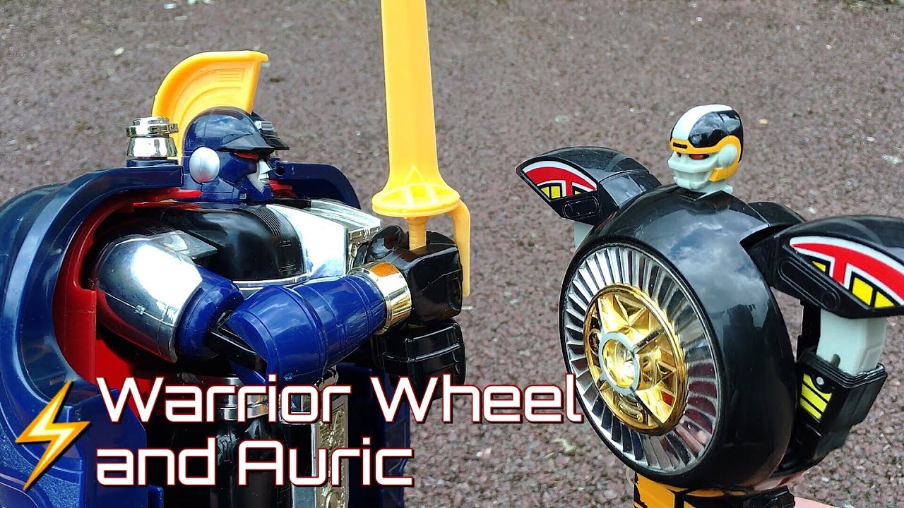 Deluxe Warrior Wheel and Auric the Conquerer 1996 toy review (Power ...