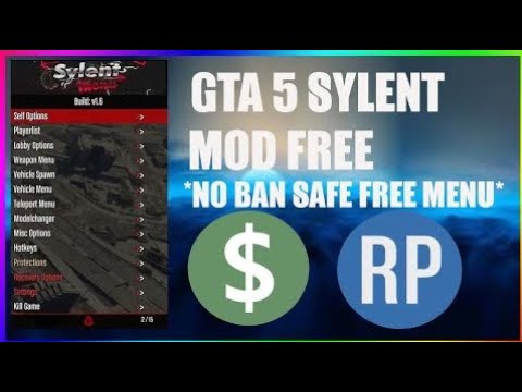 [FREE] GTA V ONLINE !SYLENT MOD MENU! 100% WORKING / MDT - YouTube