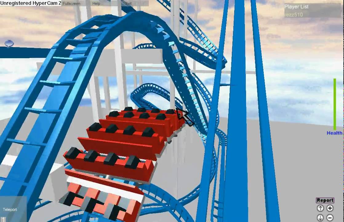 Flashback Rollercoaster!!! On Roblox!!! - YouTube