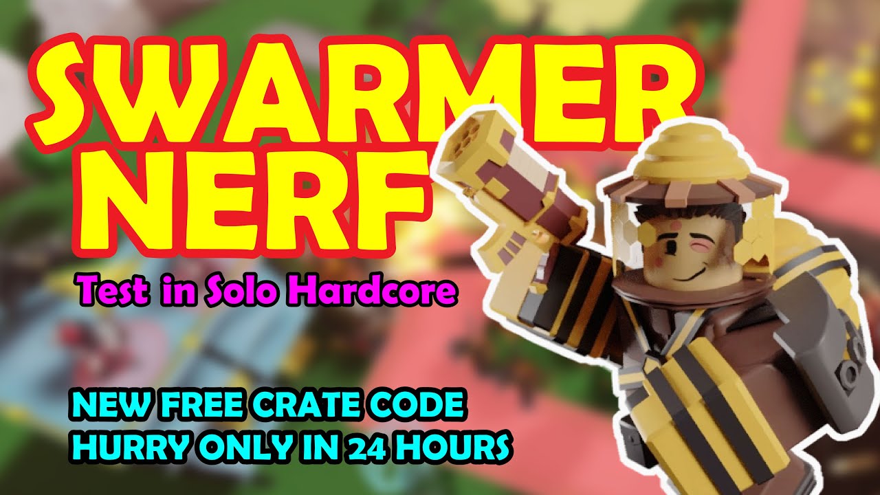 SWARMER NERF Test in Solo HC Hardcore Good or Bye - Free Crate Code ...