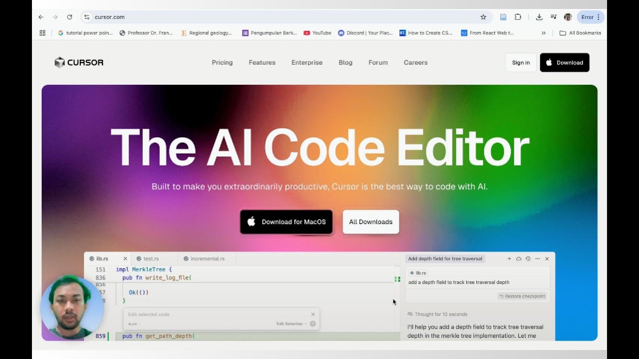 Vibe Coding dengan CURSOR - TOOLS WAJIB PROGRAMMER ERA AI!!! - YouTube