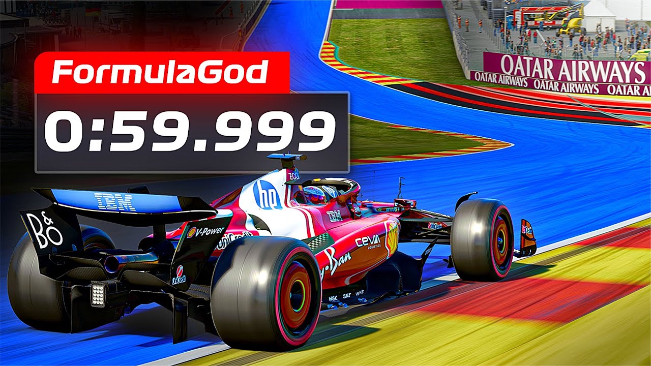 Can I Set A Sub One Minute Laptime On A REVERSE TRACK On F1 25? - YouTube