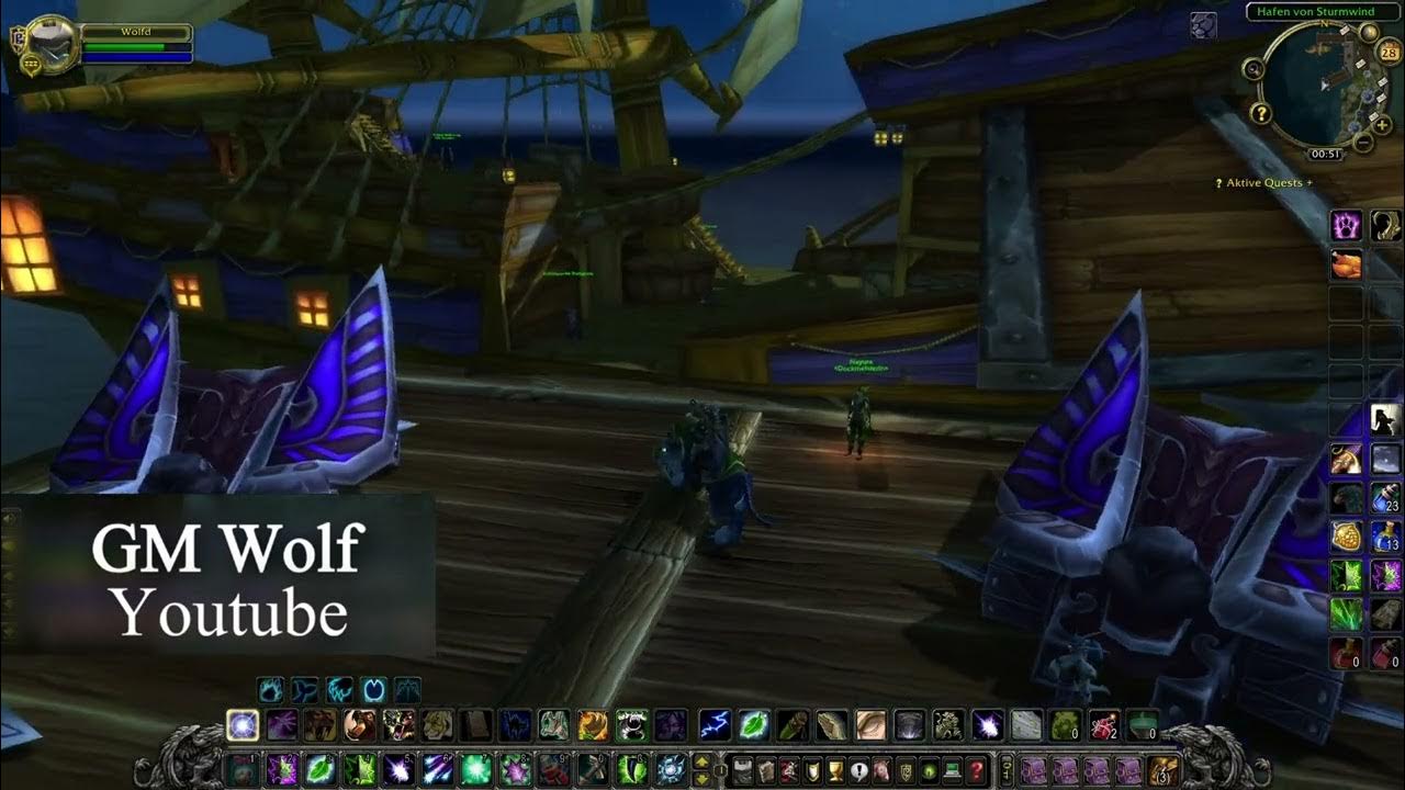 Von Sturmwind Nach Darnassus How To Get To Darnassus From Stormwind City Wow Classic Youtube