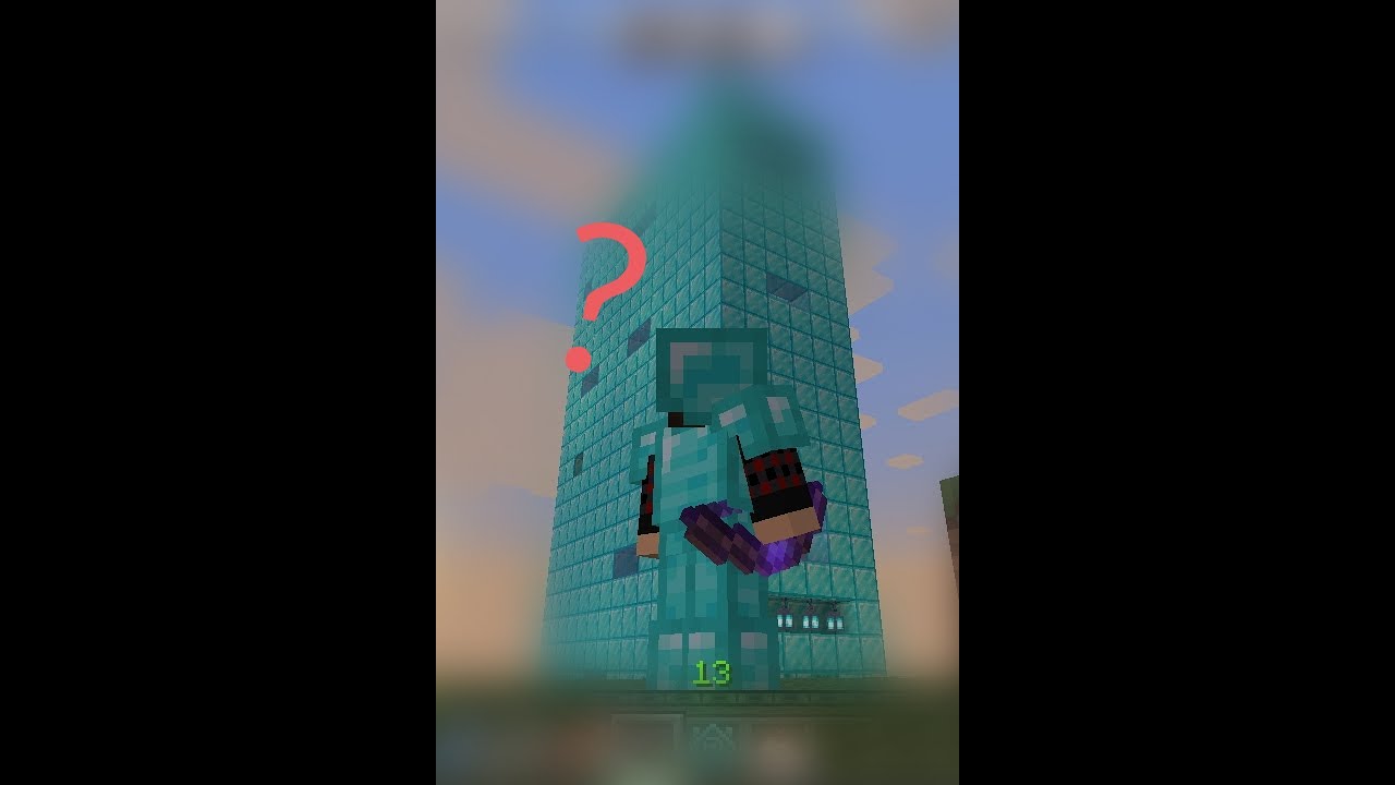 I found the highest diamond tower in Minecraft - YouTube
