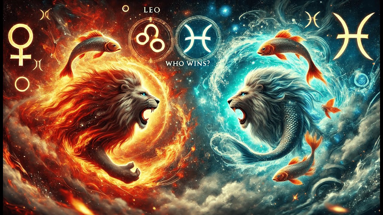 Leo v Pisces Fight: Who Wins? | Clash of Fire and Water - YouTube